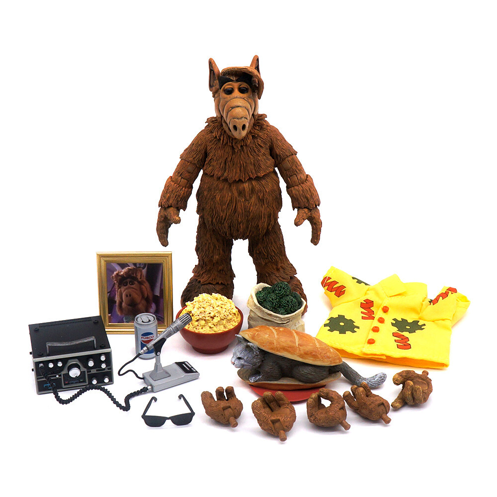 NECA Ultimate ALF (Alien Life Form) 18cm Action Figure PVC Collectible ...