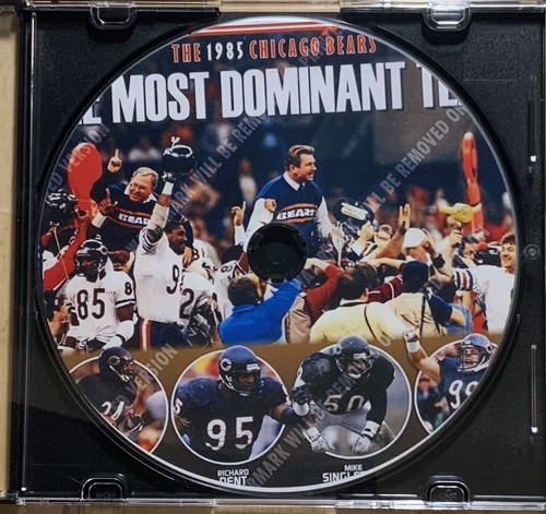 1985-86 Chicago Bears Season - Super Bowl XX Champions - Richard Dent ...