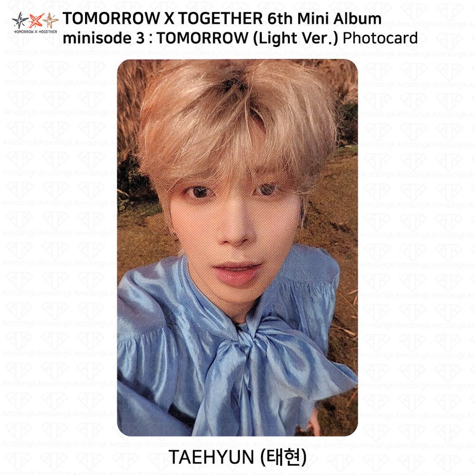 TXT Tomorrow X Together minisode 3: TOMORROW Photocard Postcard Poster ...