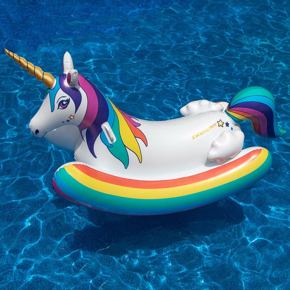 Swimline Unicorn Rocker Swimming Pool Float 723815905871 | eBay