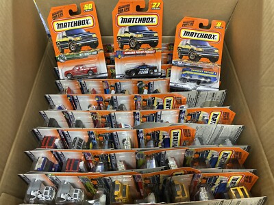 MatchBox Factory Case 72 Pieces US Basic Assortment | eBay