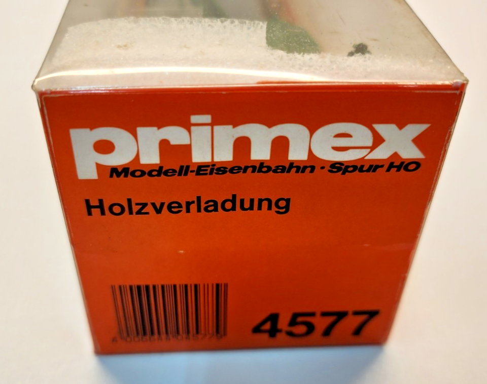 Marklin Primex HO No. 4577 Log Loading Station with Flat Car & Unimog ...