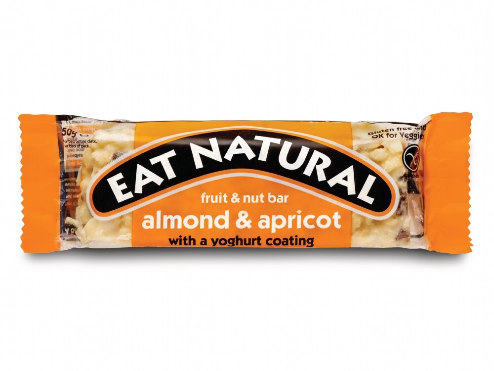 Eat Natural Yoghurt Coated Almond & Apricot Bar 45g - Pack of 12 | eBay UK