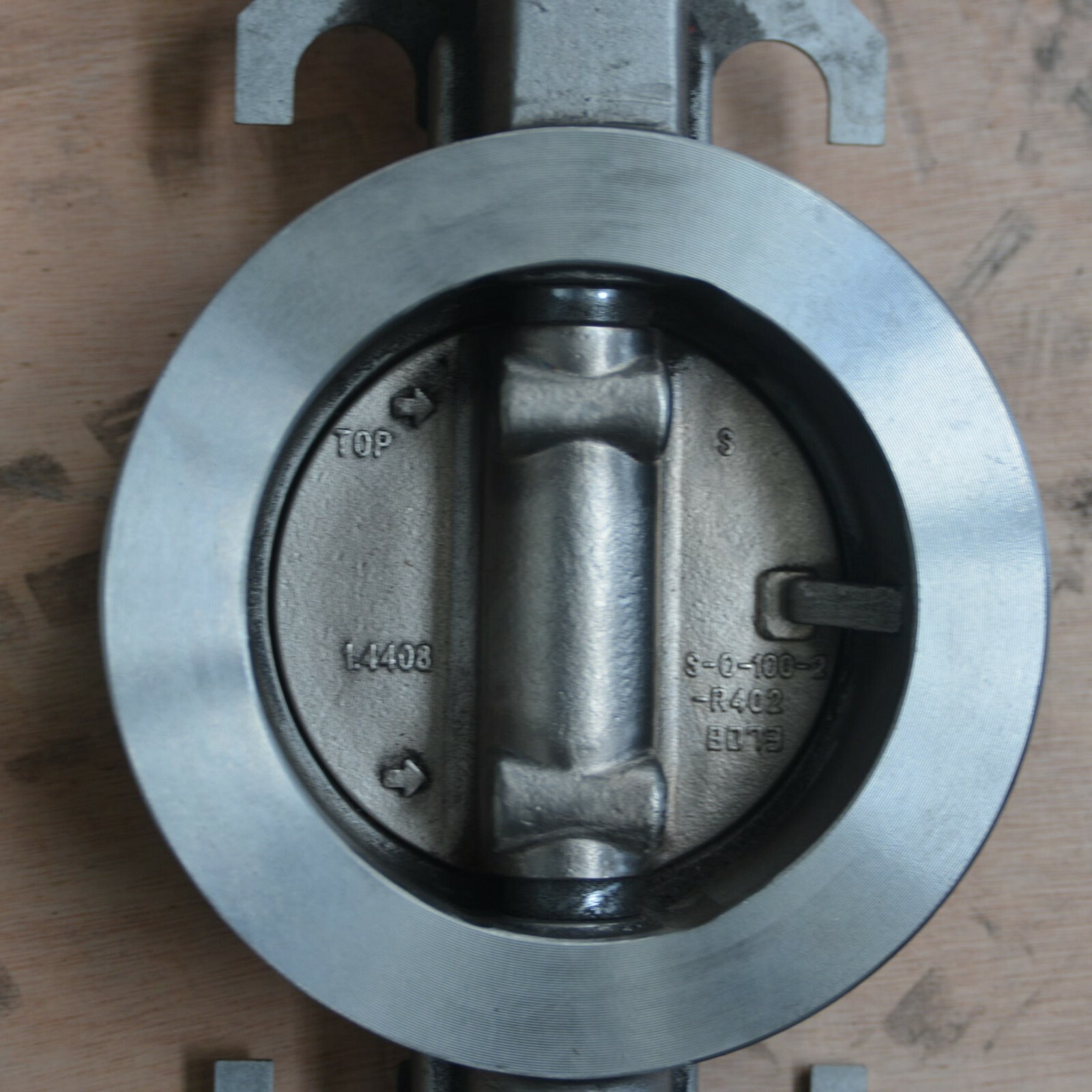 EBRO stainless Butterfly valve class 300 DN100 4" ARMATUREN EB8.1 SYD ...