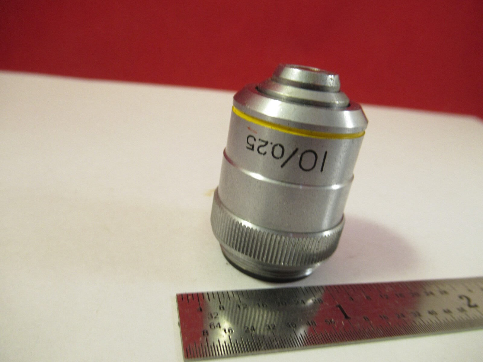 EPOI JAPAN OBJECTIVE 10X LENS OPTICS MICROSCOPE PART AS PICTURED &FT-5 ...