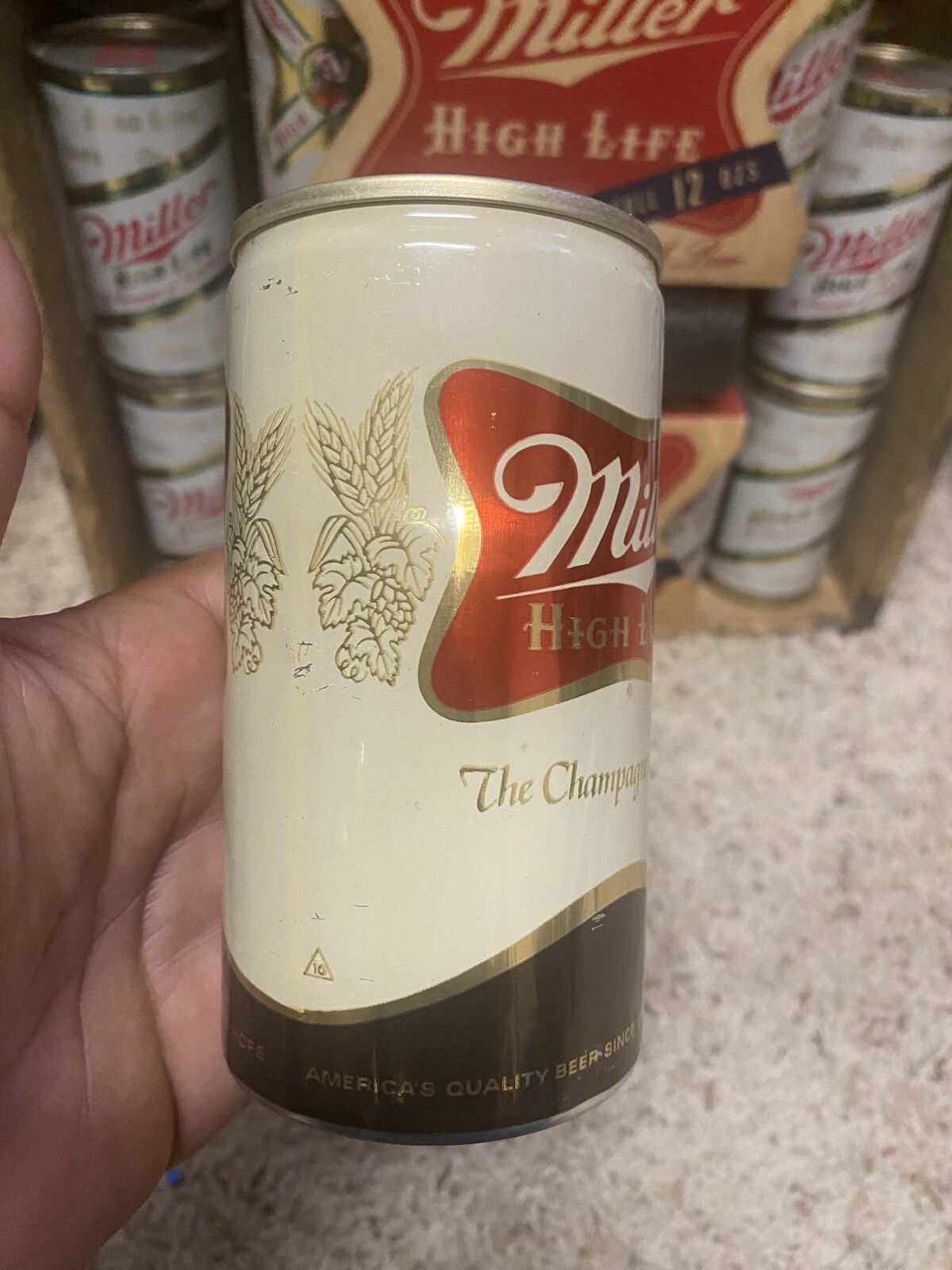Miller Beer Can Test Can Milwaukee wi Test Can rare For 12 Ounce Can | eBay