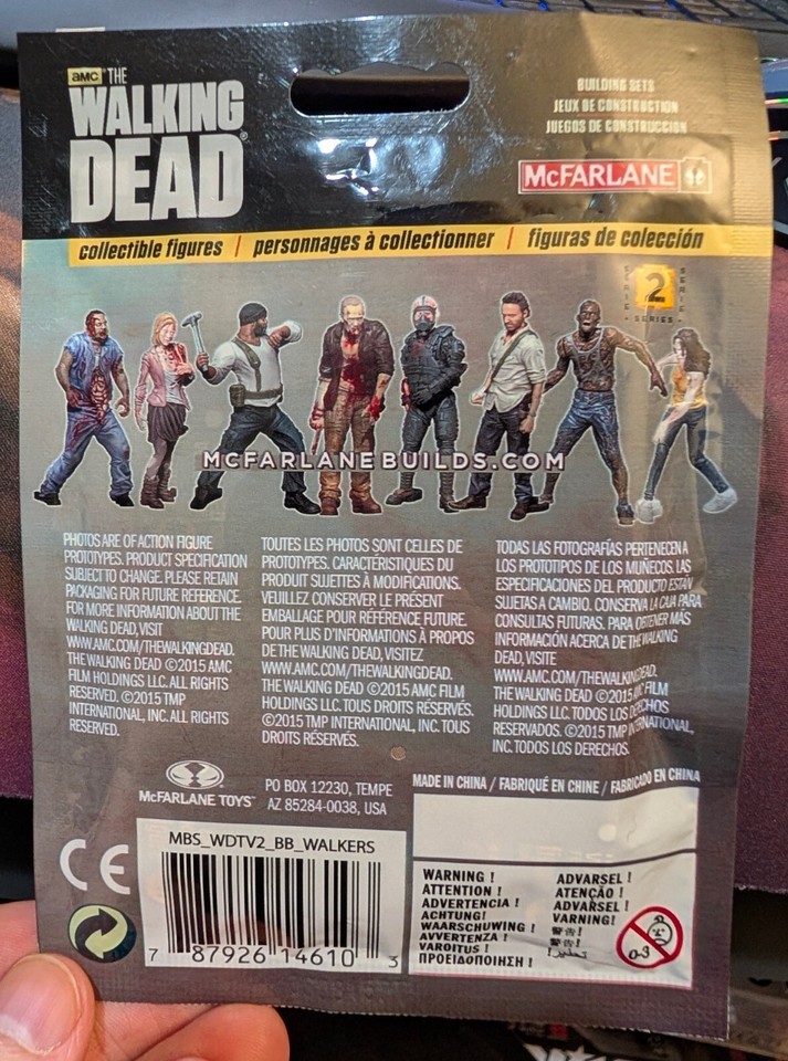 McFarlane Building Sets AMC The Walking Dead Series 2 Collectible Figures BLIND | eBay