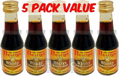 Original Prestige Essence Whiskey Liqueur 5 Pack Distilling Home Brew ...