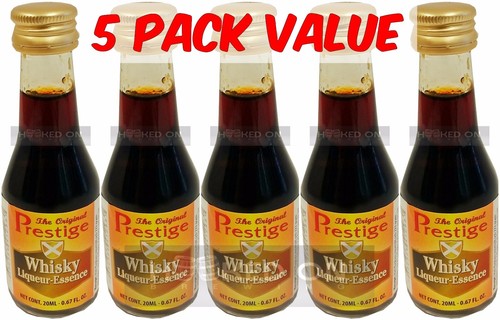 Original Prestige Essence Whiskey Liqueur 5 Pack Distilling Home Brew ...