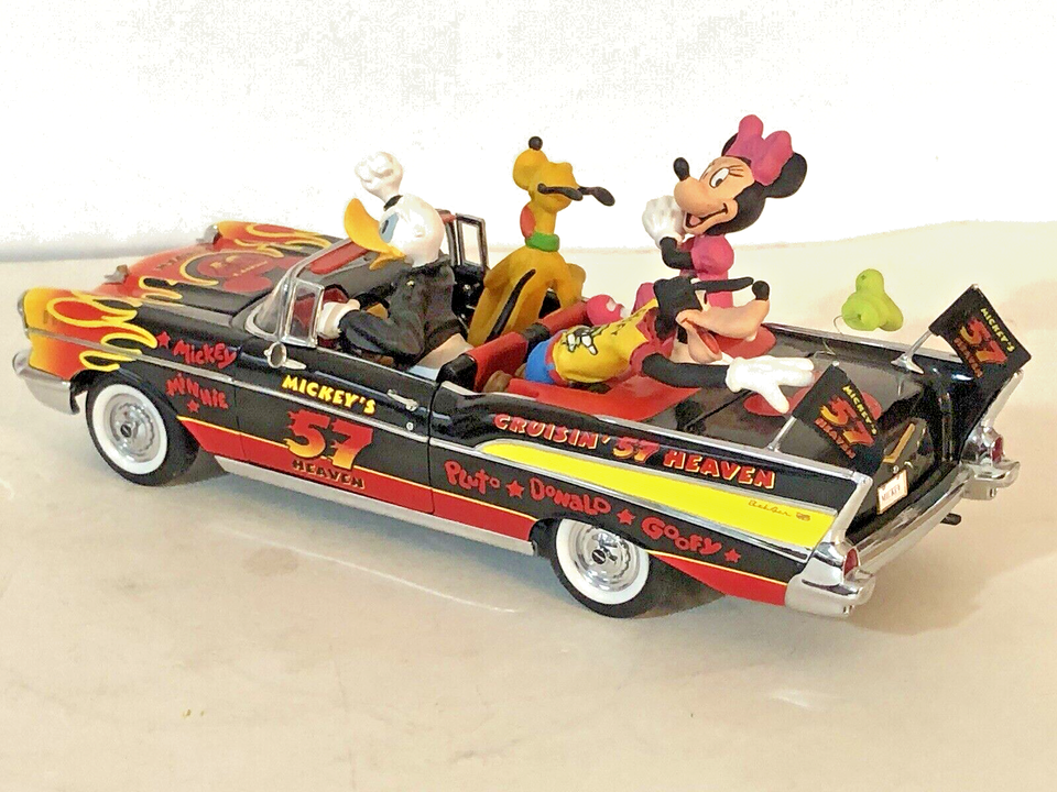 Danbury Mint 1957 Chevrolet Bel Air Convertible - Disney Mickey Mouse ...