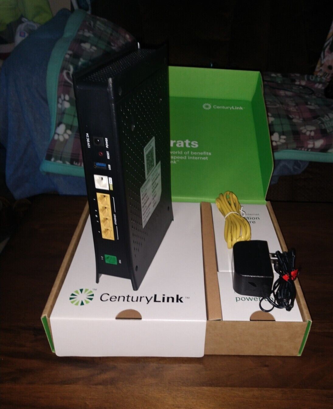ZyXEL C3000Z Wireless Modem CenturyLink 696577857354 | eBay