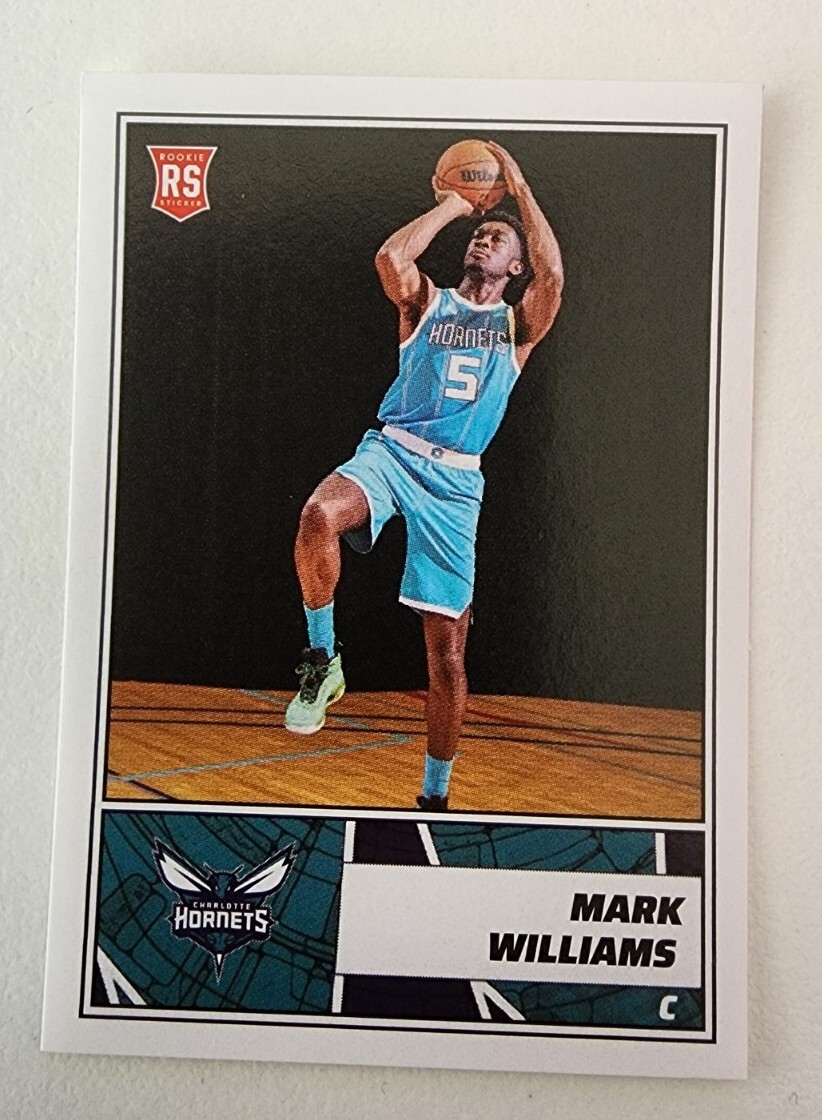 2022-23 NBA Panini Sticker - Mark Williams RS Rookie Sticker Hornets | eBay