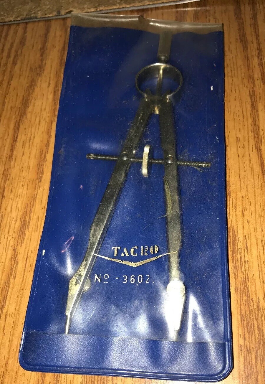 Vintage TACRO GERMANY Speed Bow Compass # 3602 | eBay