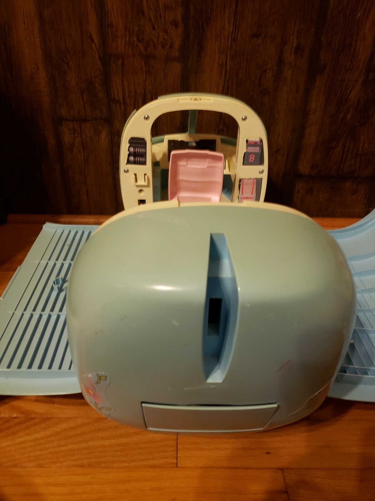 Vintage 1999 Mattel Large Barbie Blue Airplane Plane Jumbo Jet Doll ...