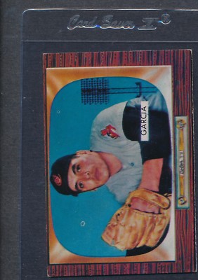 1955 Bowman #128 Mike Garcia Indians VG/EX *1263 | eBay