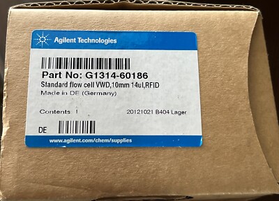 Agilent G1314-60186 HPLC Standard flow cell, 10 mm, 14 µL | eBay