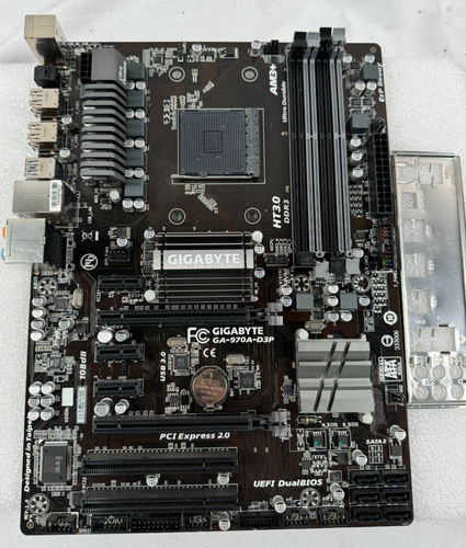 Gigabyte GA-970A-D3P AMD 970 AM3+ ATX Desktop Motherboard DDR3 USB3.0 ...