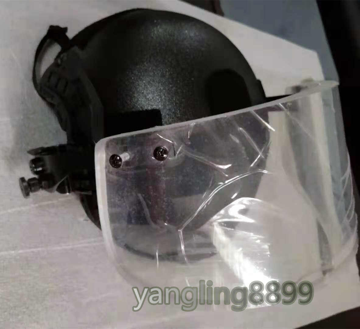 USA!! Tactical M88 Helmet Ballistic Face Shield Mask NIJ IIIA ...