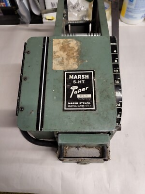 Marsh Model 5 HT Manual Gummed Tape Dispenser Hand Taper | eBay