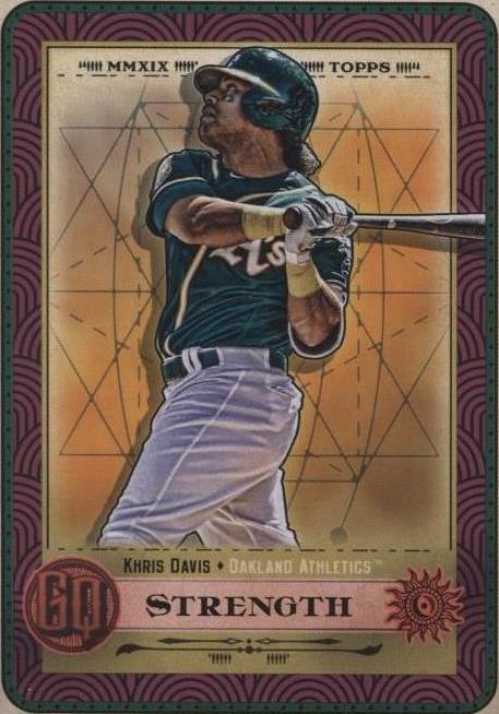 2019 Topps Gypsy Queen - Tarot of the Diamond Khris Davis #TOTD16 for ...