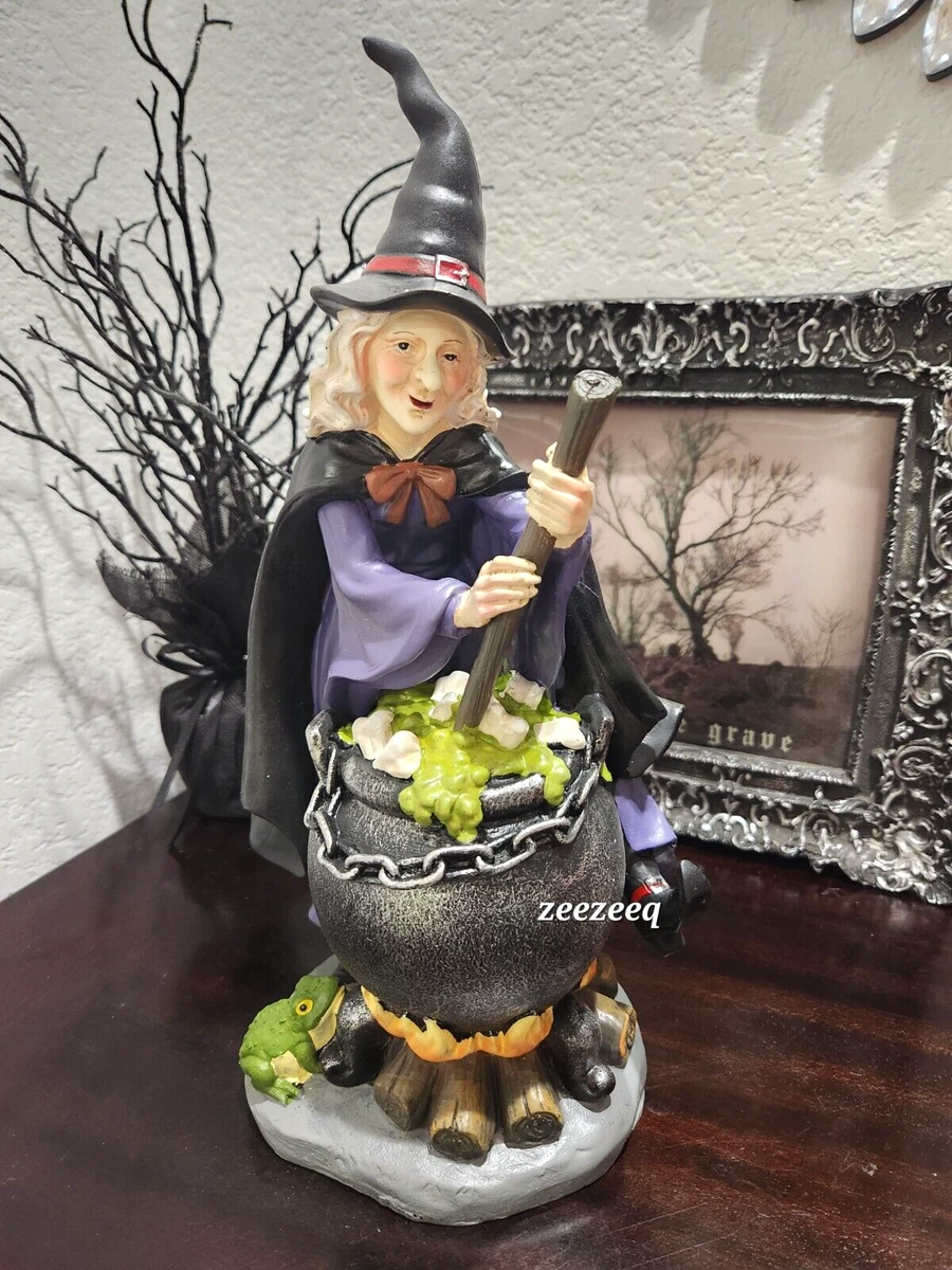 Witch Stirring Cauldron