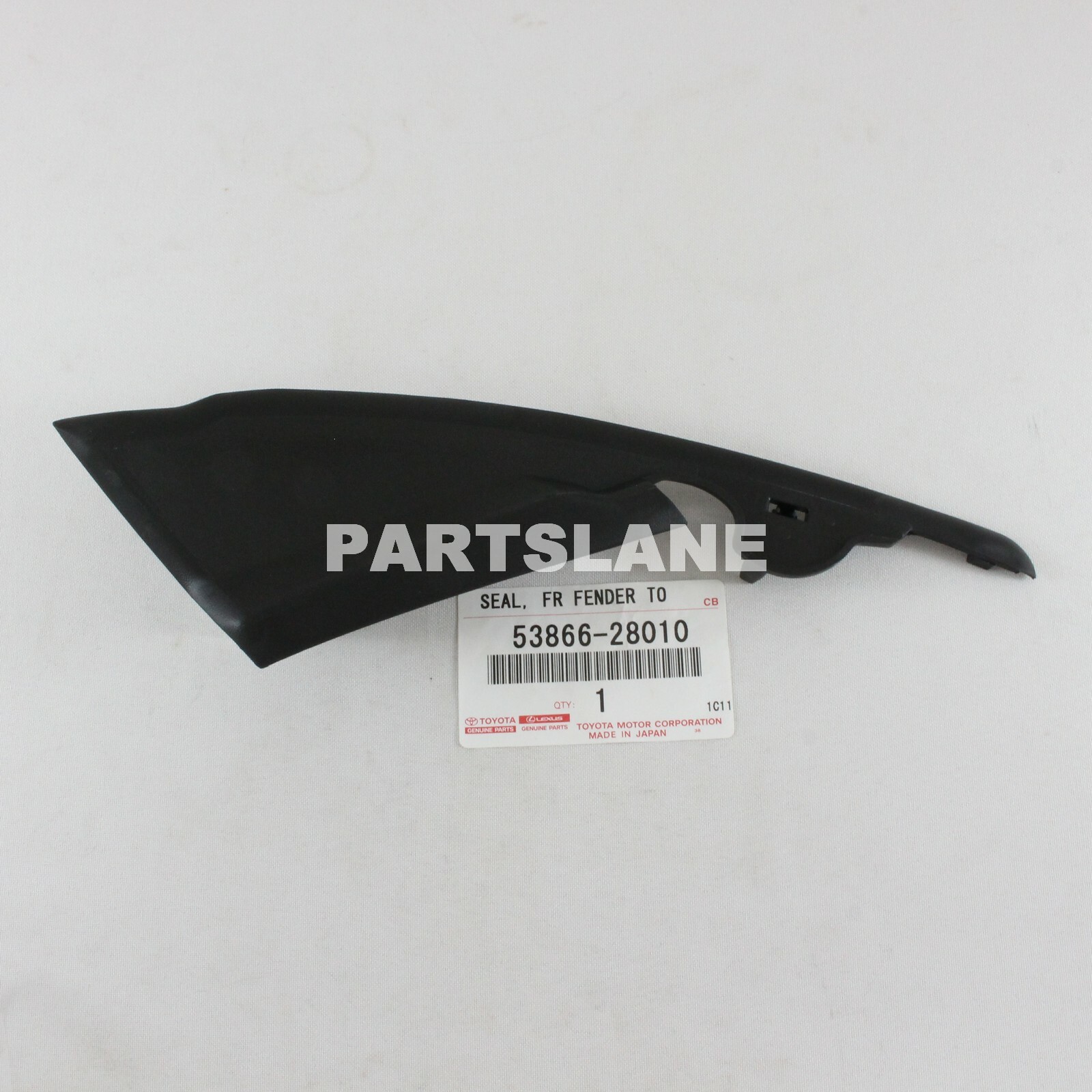 5386628010 Genuine Toyota Seal Front Fender to Cowl Side RH 53866-28010 ...