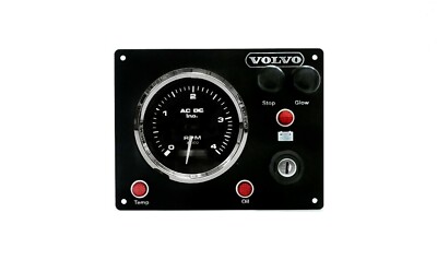 Volvo Engine Marine instrument Panel B type USA Made Alternator Pick Up ...