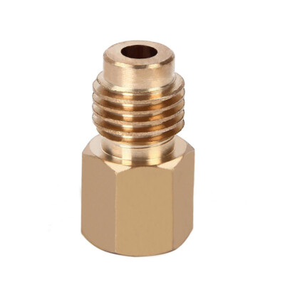 R134A-Vacuum Pump Adapter Connects 1/2" Acme to 1/4" Service Port Male ...