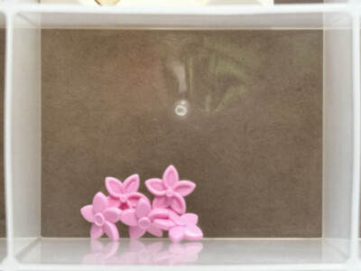 LEGO Parts - Bright Pink Friends Hair Decoration, Flower - No 18853 ...