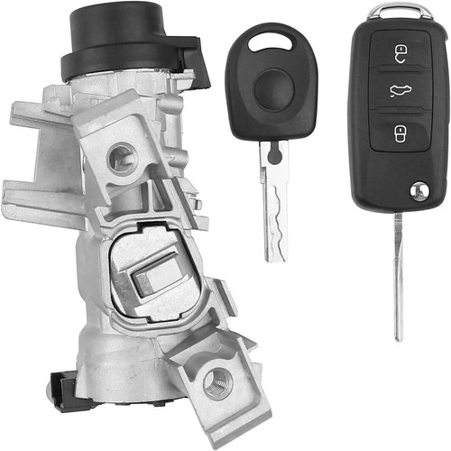 Ignition Switch Steering Lock Barrel Housing For VW Golf Mk4 MK5 EOS ...