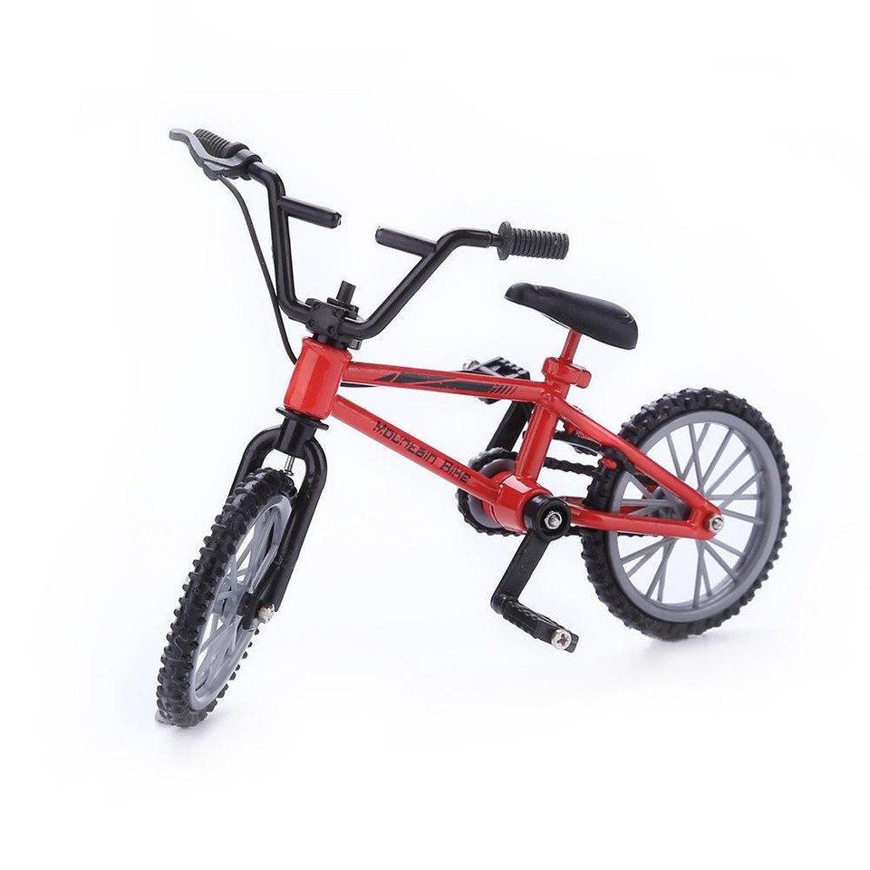 Mini Finger Mountain Bikes Diecast Alloy Stents Finger Bicycle Model ...