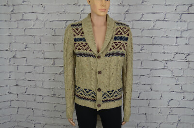 Mens Topman Cardigan Sweater size small | eBay