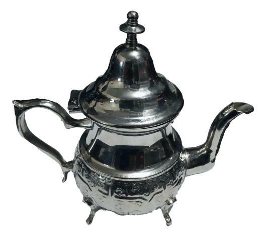Handmade Small Moroccan Teapot Tea Pot Silver Color | eBay