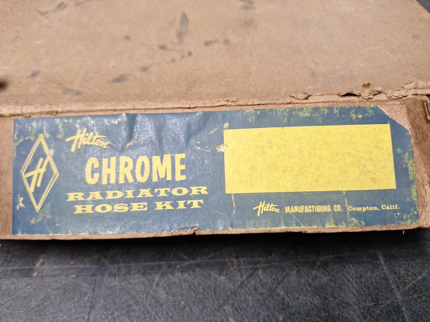 Hilton Chrome Flathead Ford/Mercury V8 Radiator Hose Kit Rare Vintage ...