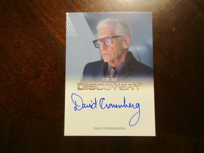 Star Trek Discovery Season 4: David Cronenberg Full Bleed Autograph ...
