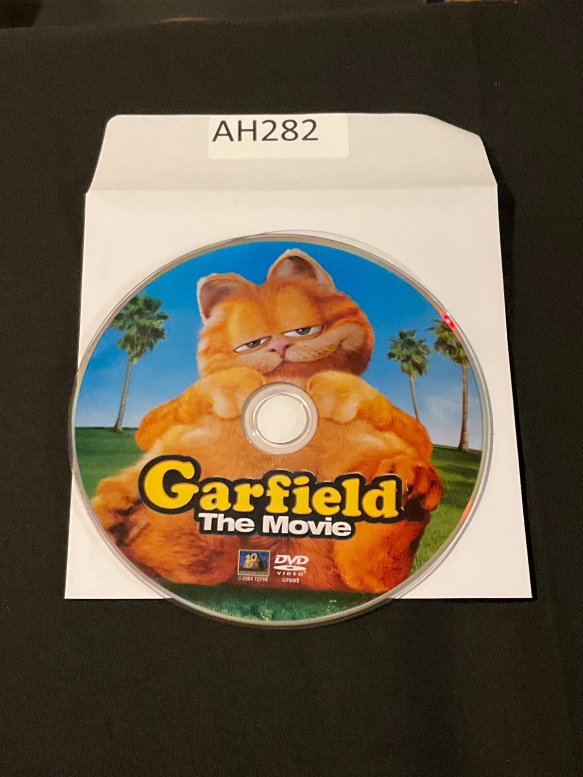 Garfield The Movie DVD DISC ONLY. No Case #AH282 | eBay