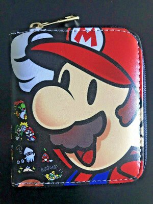 Super Mario Coin Purse Wallet ID Yoshi Bowser Retro Gaming AUS | eBay