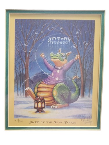 Randal Spangler Dance Of The Snow Fairies Signed Print Matted 27/500 ...