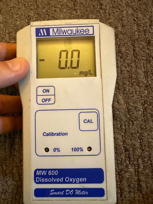 Milwaukee MW600 LED Economy Portable Dissolved Oxygen Meter | eBay
