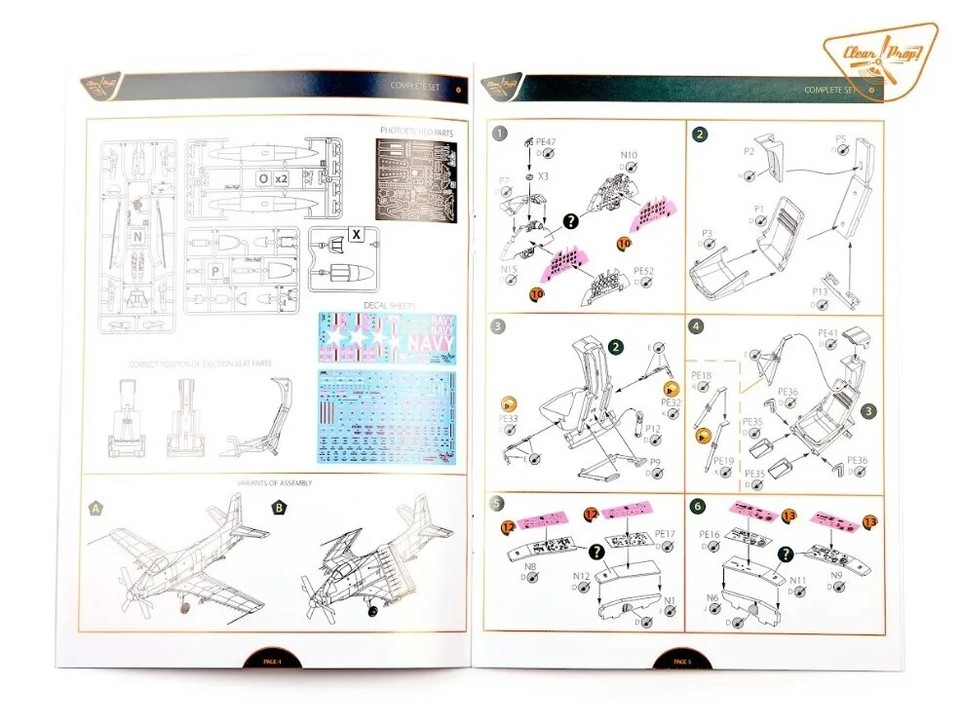 1/48 Clear Prop! CP4801 A2D-1 Skyshark Plastic model kit | eBay