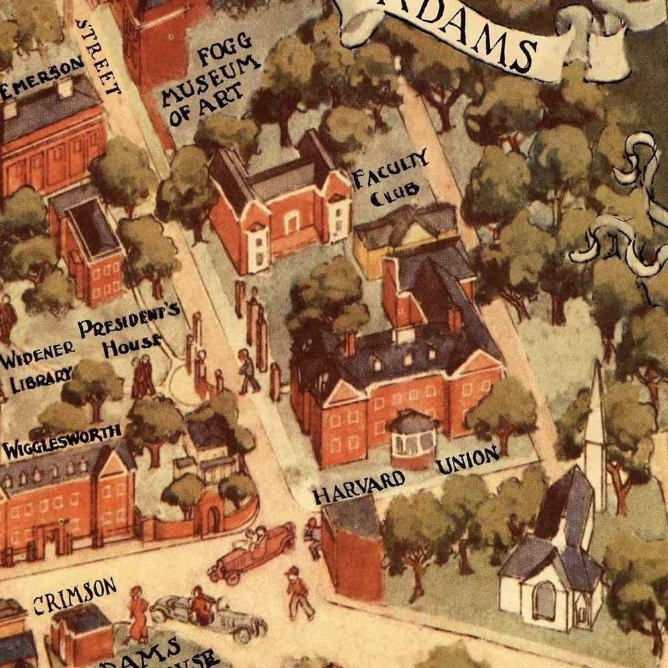 Harvard University & Radcliffe College MAP Cambridge, Massachusetts ...