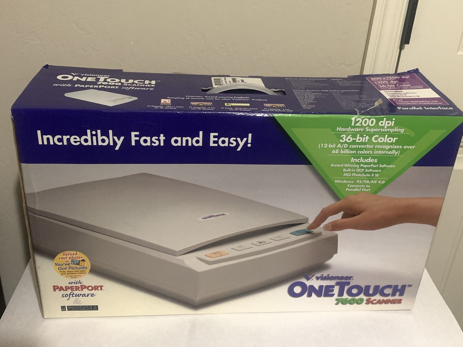 Visioneer PaperPort OneTouch Flatbed Scanner for sale online | eBay