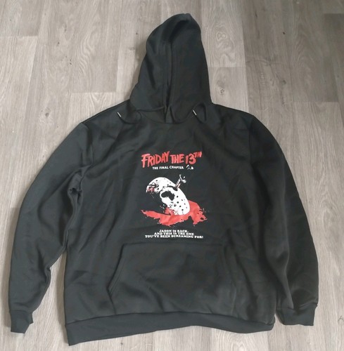 Horror Pullover Hoodie XL Friday The 13th Final Chapter Jason Voorhees ...