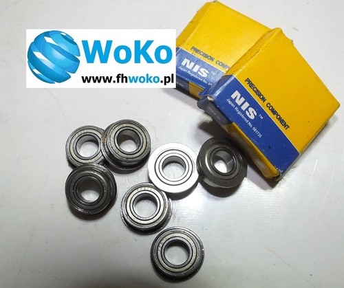 Bearing F687 2ZP6, F687Z, f687z, 618/7 2ZP6 Flange dimension 7x14/16x5 ...