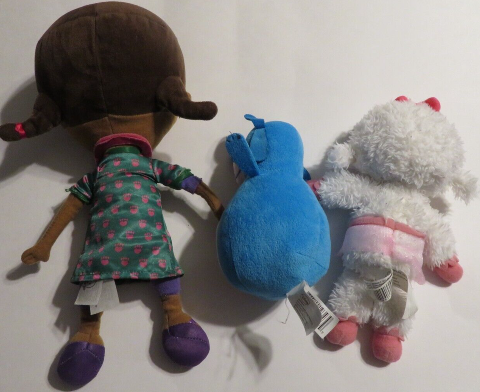 Disney Doc McStuffins Stuffed plush Doc Lambie lamb & Boppy | eBay