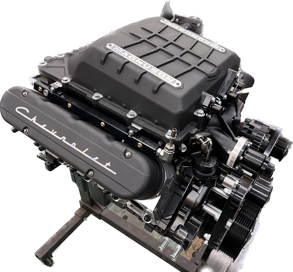 LS CHEVY 6.0L 6.2L 700-1000hp Procharger CRATE ENGINE turnkey ls9 LSX ...