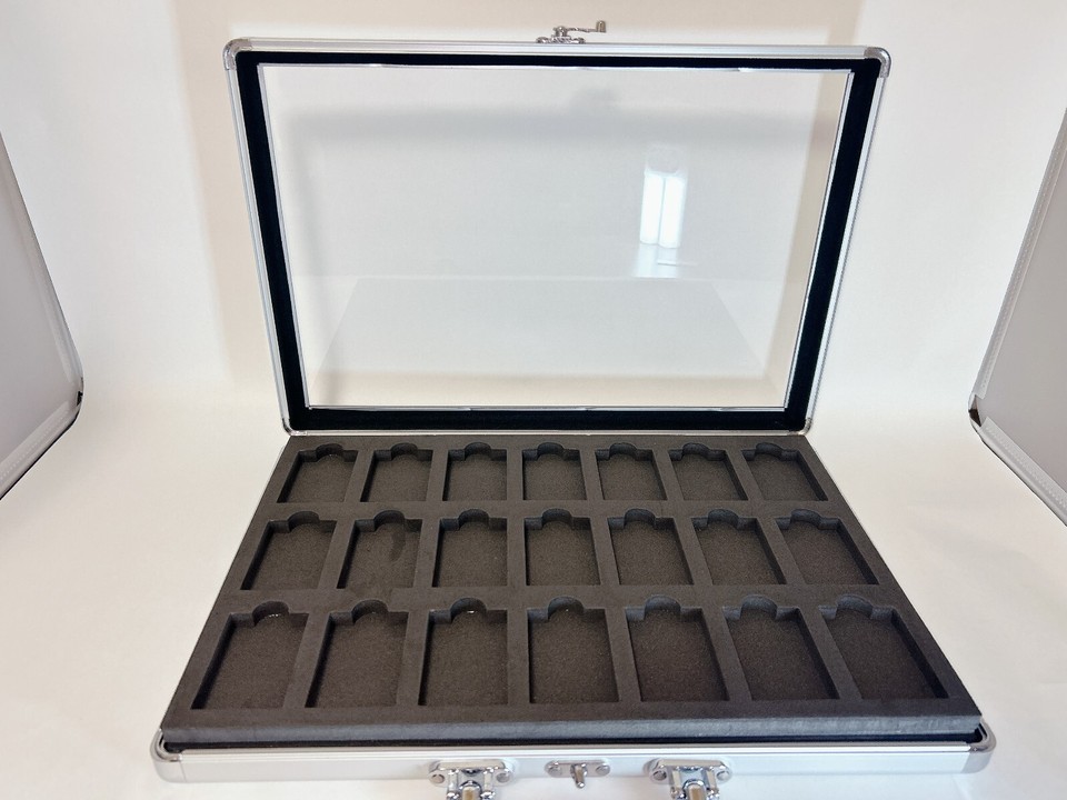 Zippo Case 42 Pieces Lighter Aluminium Storage Collection Lighter not ...