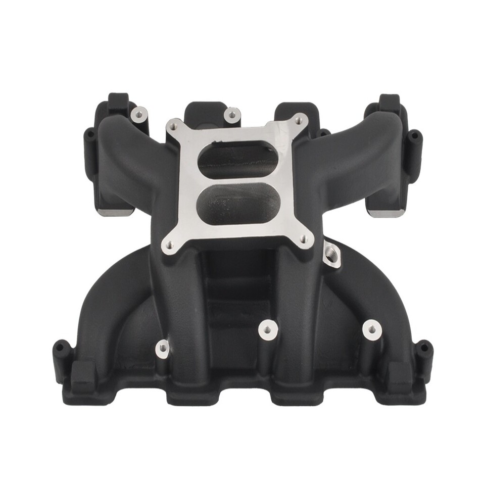 Intake Manifold Mid-Rise Dual Plane Carb For LS1 5.3L LS2 6.0L 300-130 ...