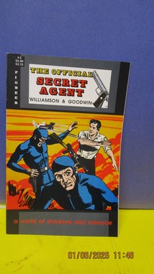 The Official Secret Agent #2 July 1988 Pioneer Comics | | eBay