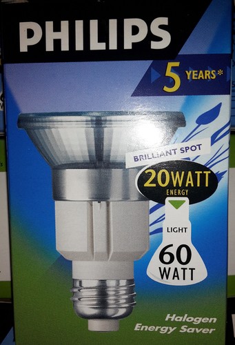 Hochvolt-Halogenlampe 60W Reflektor MASTER Philips PAR 20-E E27 ES ...